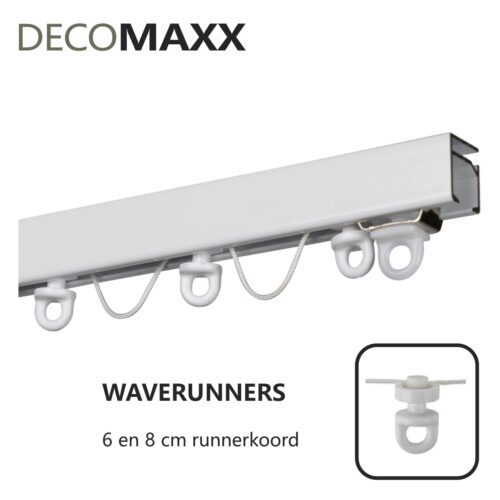 Gordijnrails - Luxe en Perfectie voor Wave Gordijnen | DECOMAXX